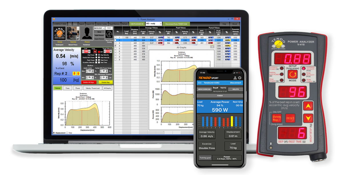TENDO MyUnit Overview | TENDO Sports Machines and Technologies