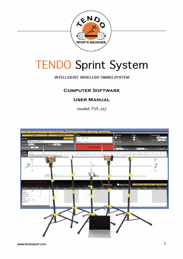 Manuals | TENDO Sports Technology